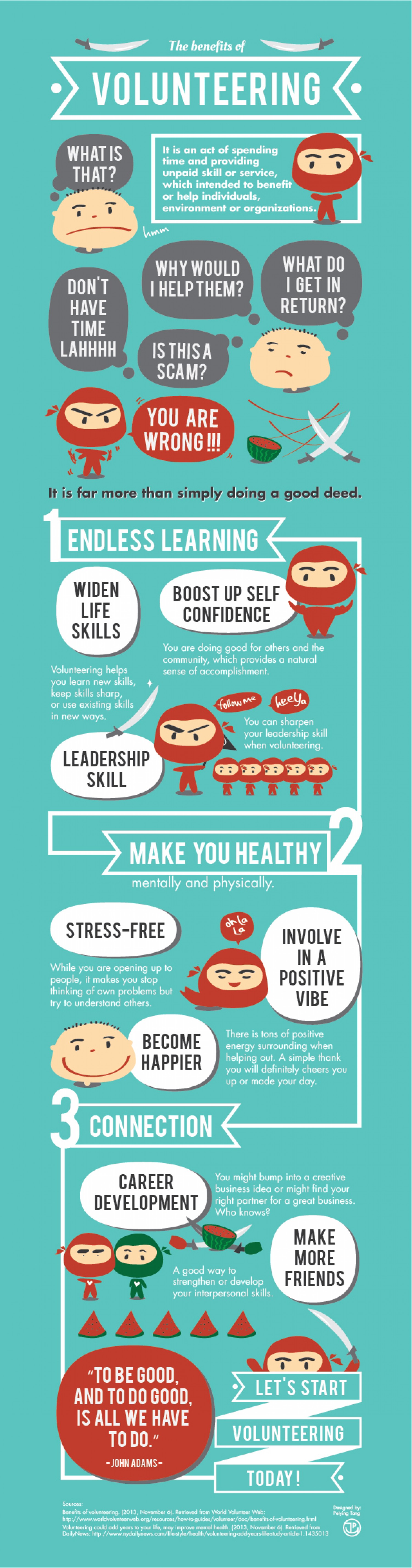 Benefits of Volunteering